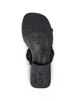 Camper Dana Ruched Sandals