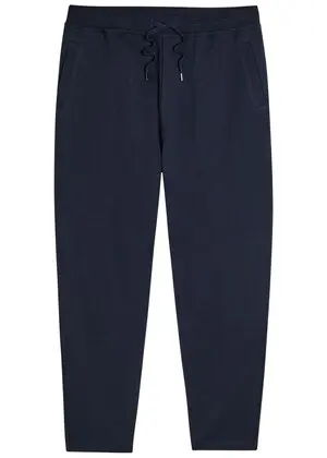 Brunello Cucinelli Tapered-leg Cotton-blend Sweatpants - Multicoloured 1