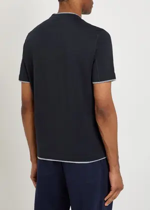 Brunello Cucinelli Cotton T-shirt - Navy