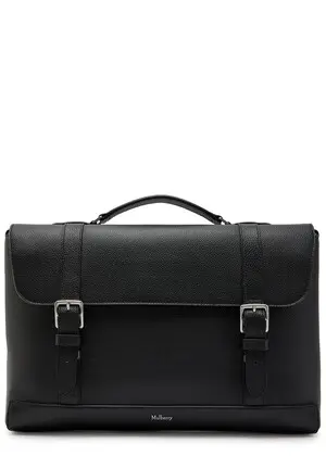 Mulberry Chiltern Grained Leather Brief Case - Black