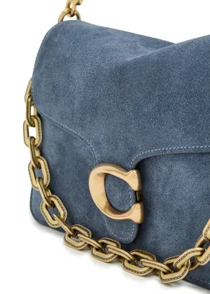 COACH Tabby Suede Shoulder Bag