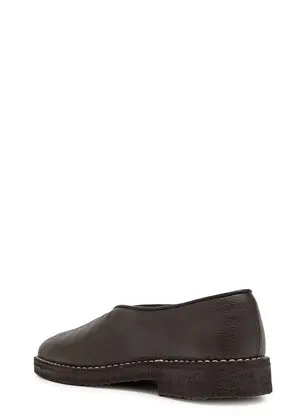 LEMAIRE Grained Leather Loafers