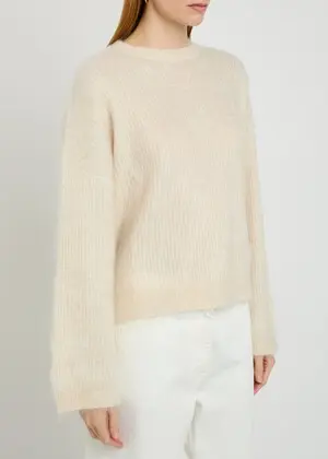 Brunello Cucinelli Brushed Wool-blend Jumper