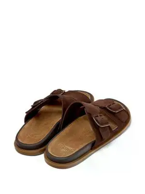 Camper Buckle-strap Sandals - Brown