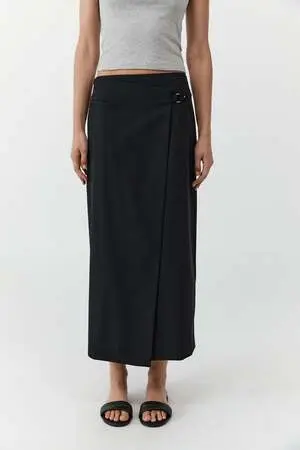 ST AGNI Tailored Wrap Skirt