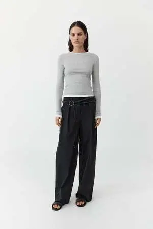 ST AGNI Relaxed Pleated Pants