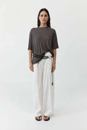 ST AGNI Relaxed Pleat Pants