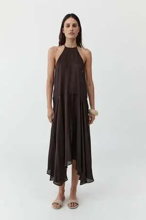 Silk Halter Dresses