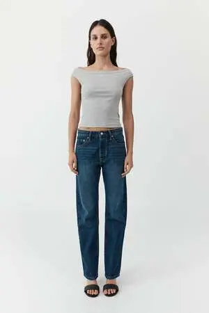 ST AGNI 90s Straight Leg Jeans