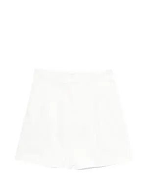 Max Mara Pleated Shorts - White