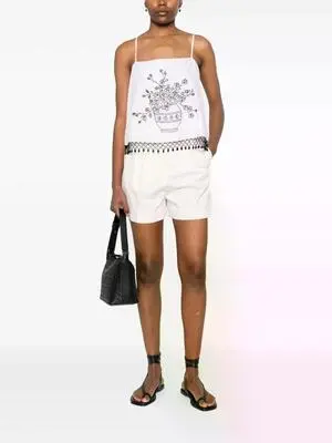 Max Mara Pleated Shorts