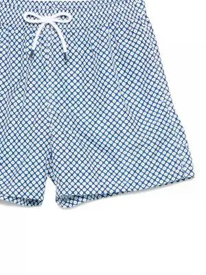 Fedeli Madeira Swim Shorts - Blue