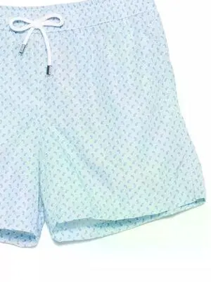 Fedeli Madeira Swim Shorts - Blue