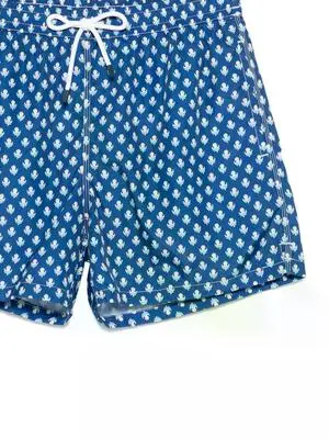Fedeli Madeira Swim Shorts - Blue