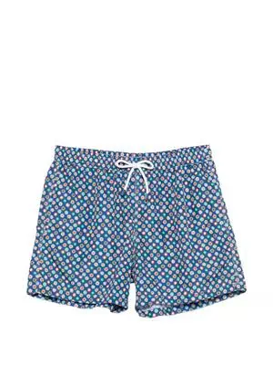 Fedeli Madeira Swim Shorts - Blue