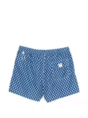 Fedeli Madeira Swim Shorts - Blue