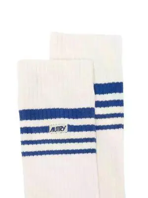 AUTRY Stripes-detail Socks