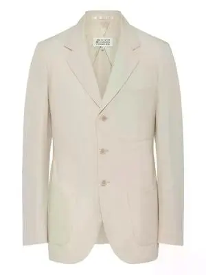 MAISON MARGIELA Pocket Cotton Jacket - Neutrals