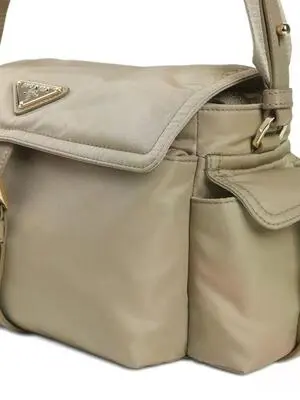 Prada Explore Medium Re-nylon Shoulder Bag - Neutrals