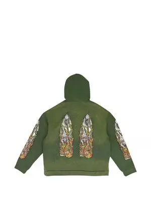 WHO DECIDES WAR Windows Graphic Hoodie