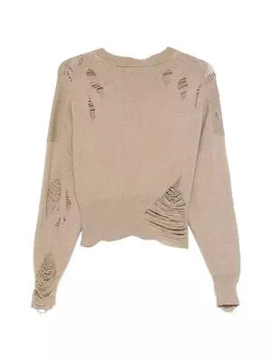 HAIKURE Distressed Sweater