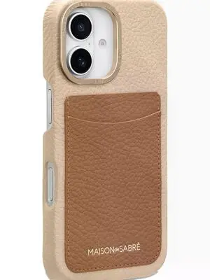 MAISON DE SABRE Card Leather Phone Case