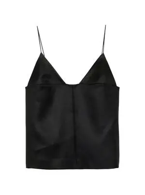 Brandon Maxwell Bridges Tank Top - Black