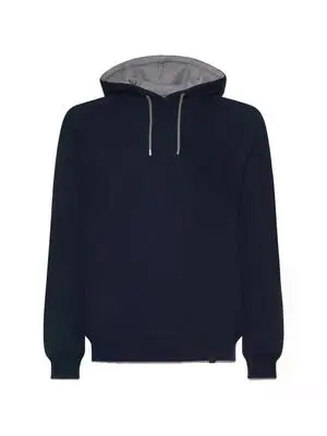 FAY Hooded Sweatshirt - Blue