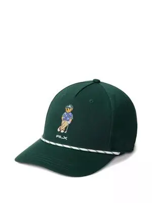 Rlx Ralph Lauren Bear Embroidered Cap - Green