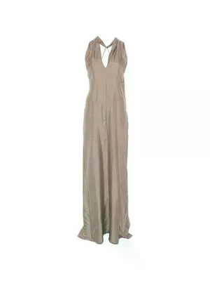 ALYSI V-neck Twisted Maxi Dress