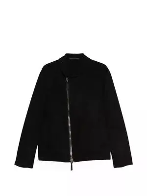 Giorgio Armani Asymmetrical Zip-front Jacket