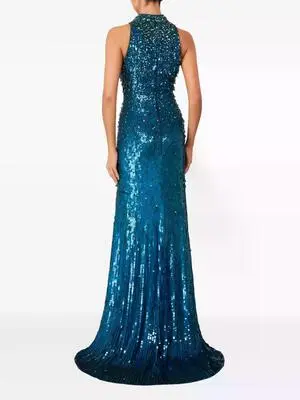 Jenny Packham Sequin-embellished Maxi Dress