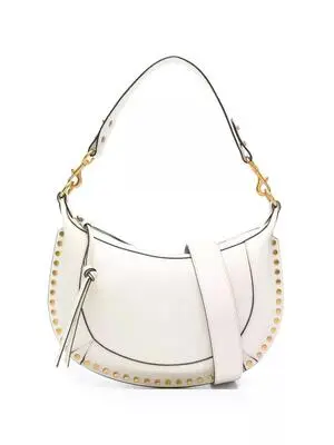 Isabel Marant Naoko Studded Shoulder Bag - Neutrals