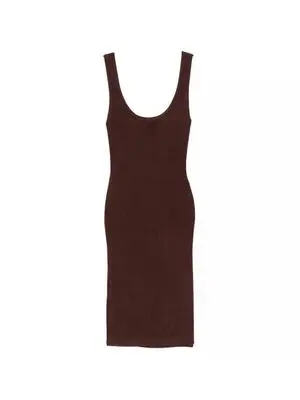 ENTIRE STUDIOS Square-neck Mini Dress