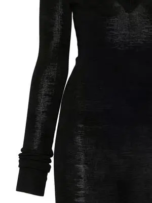 ENTIRE STUDIOS Long-sleeve V-neck Dress