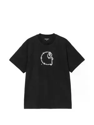 Carhartt Work In Progress Barbed Wire Graphic T-shirt - Black