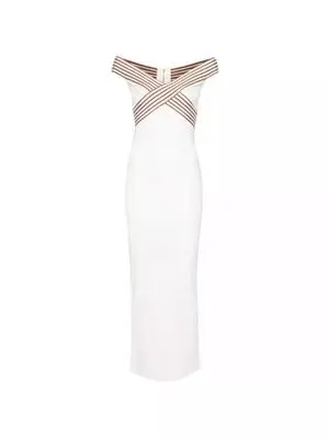 Elisabetta Franchi Trimmed Day Dresses