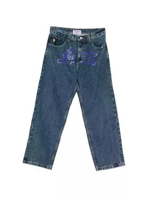 ICECREAM Running Dog Double Scoop Jeans - Blue