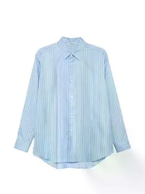 Auralee Striped Shirt - Blue