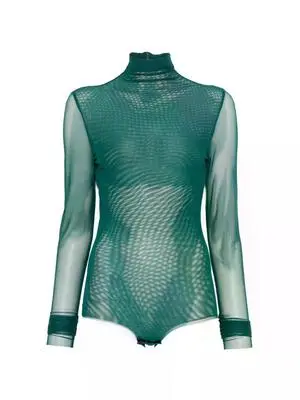 ATU BODY COUTURE High-neck Long-sleeve Top - Green