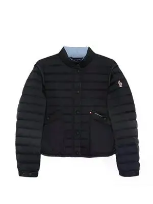 Moncler Madulains Button Quilted Jacket - Blue