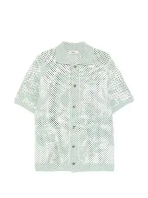 Altea Floreal-print Short-sleeve Shirt - Green