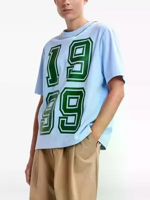 Essentiel Antwerp Number-print T-shirt
