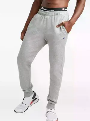 Champion Elasticated-waistband Track Pants - Grey