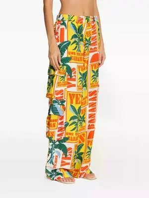 AMIR SLAMA Print Pocket Trousers