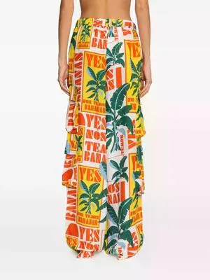 AMIR SLAMA Print Pocket Trousers