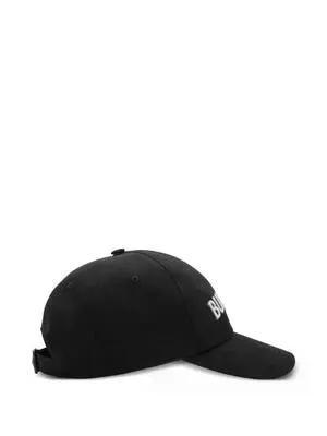 Burberry Logo Gabardine Baseball Cap