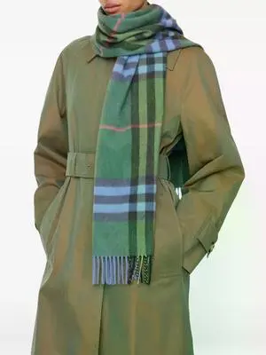 Burberry Check Cashmere Scarf