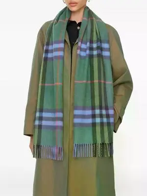 Burberry Check Cashmere Scarf