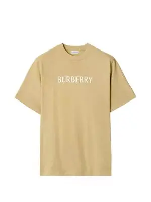 Burberry Logo Cotton T-shirt
